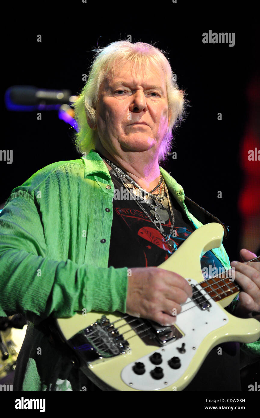 July 15, 2011 - Orange Beach, Alabama, U.S - Yes bassist Chris Squire ...
