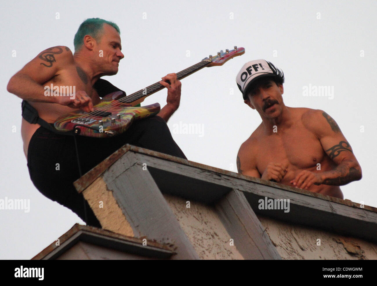 July 30, 2011 - Venice, California, U.S - Red Hot Chili Peppers band ...
