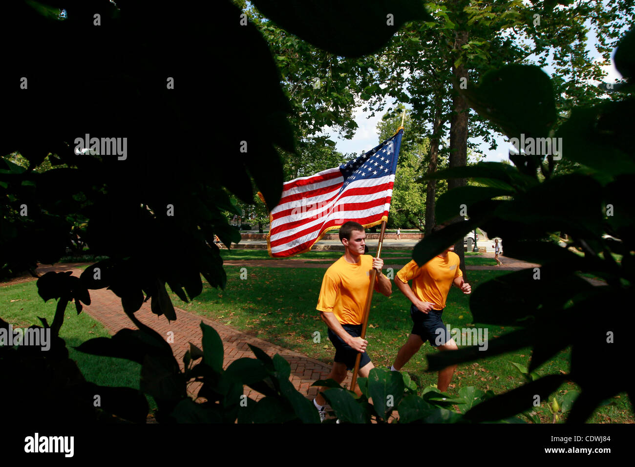 Sept. 11, 2011 - Charlottesville, Virginia - USA; Students from the ...