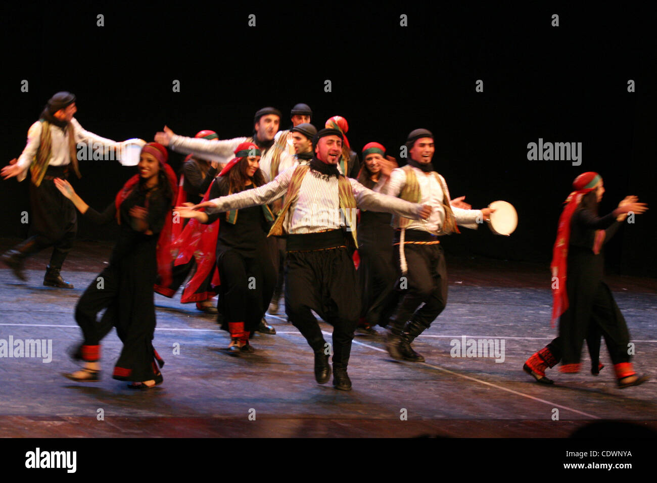 Palestinian folklore dance hi-res stock photography and images - Alamy