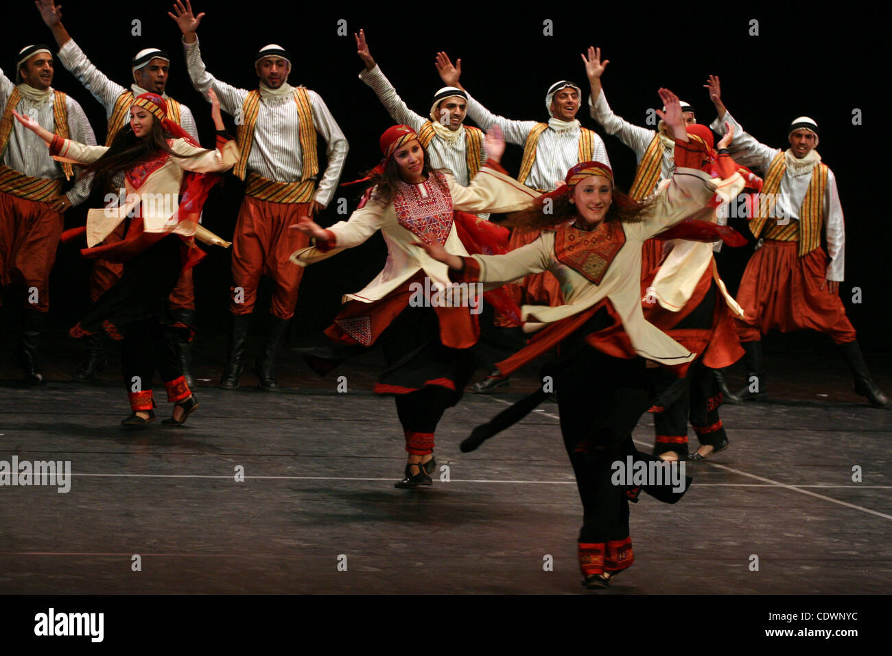 Palestinian folklore dance hi-res stock photography and images - Alamy