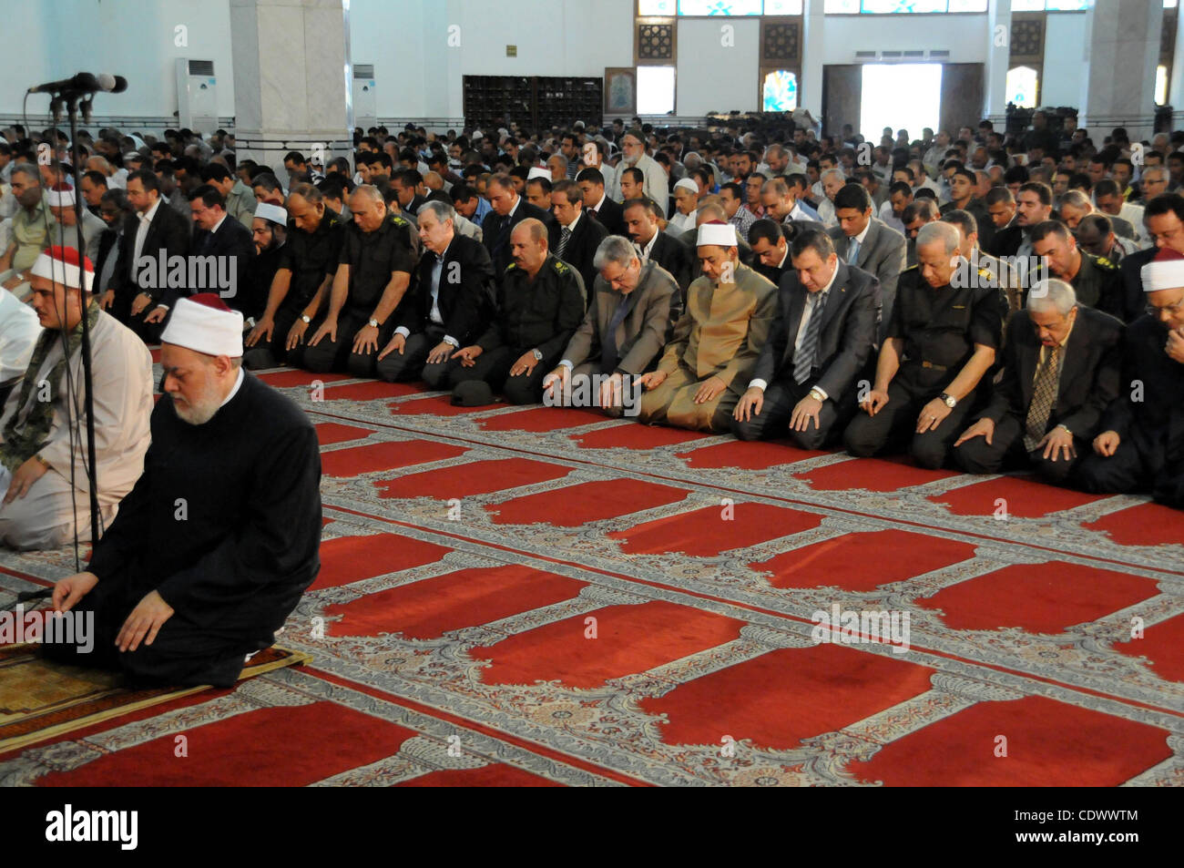Aug. 26, 2011 - Cairo, Egypt - Egyptian Prime Minister, ESSAM SHARAF ...
