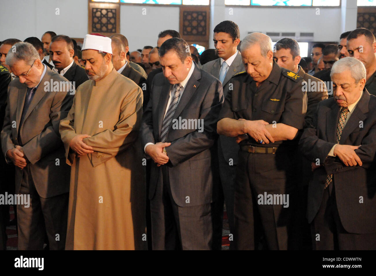 Aug. 26, 2011 - Cairo, Egypt - Egyptian Prime Minister, ESSAM SHARAF ...