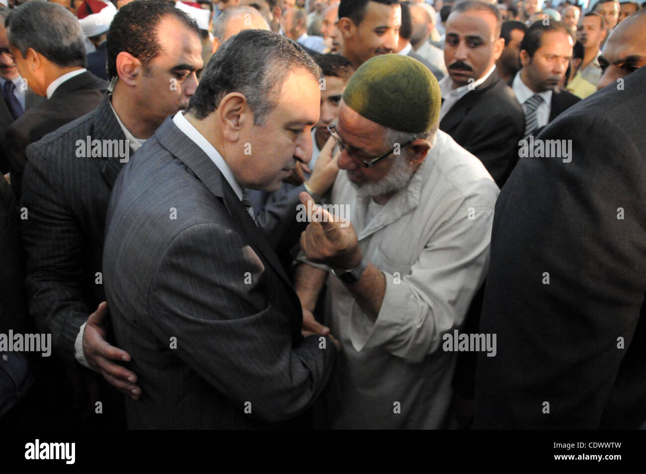 Aug. 26, 2011 - Cairo, Egypt - Egyptian Prime Minister, ESSAM SHARAF ...
