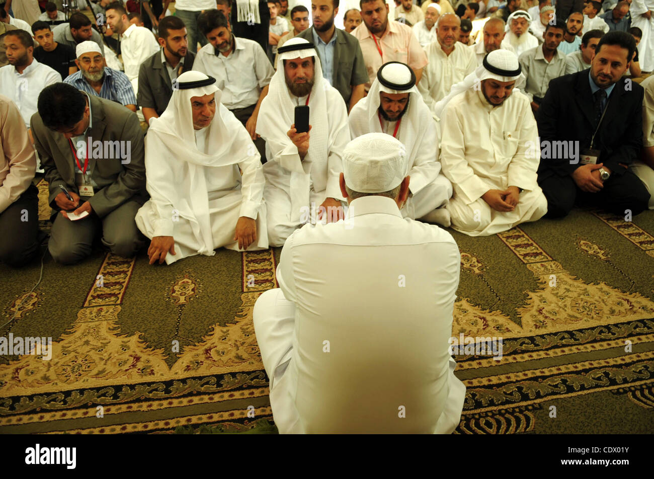 Palestinian Prime Minister in Gaza Strip, Ismail Haniyah meets with ...