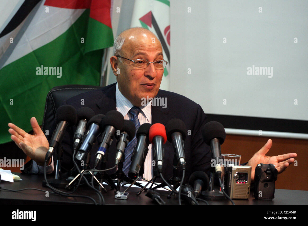 Nabil Shaath, a member of the Executive Committee of the PLO, Nabil ...