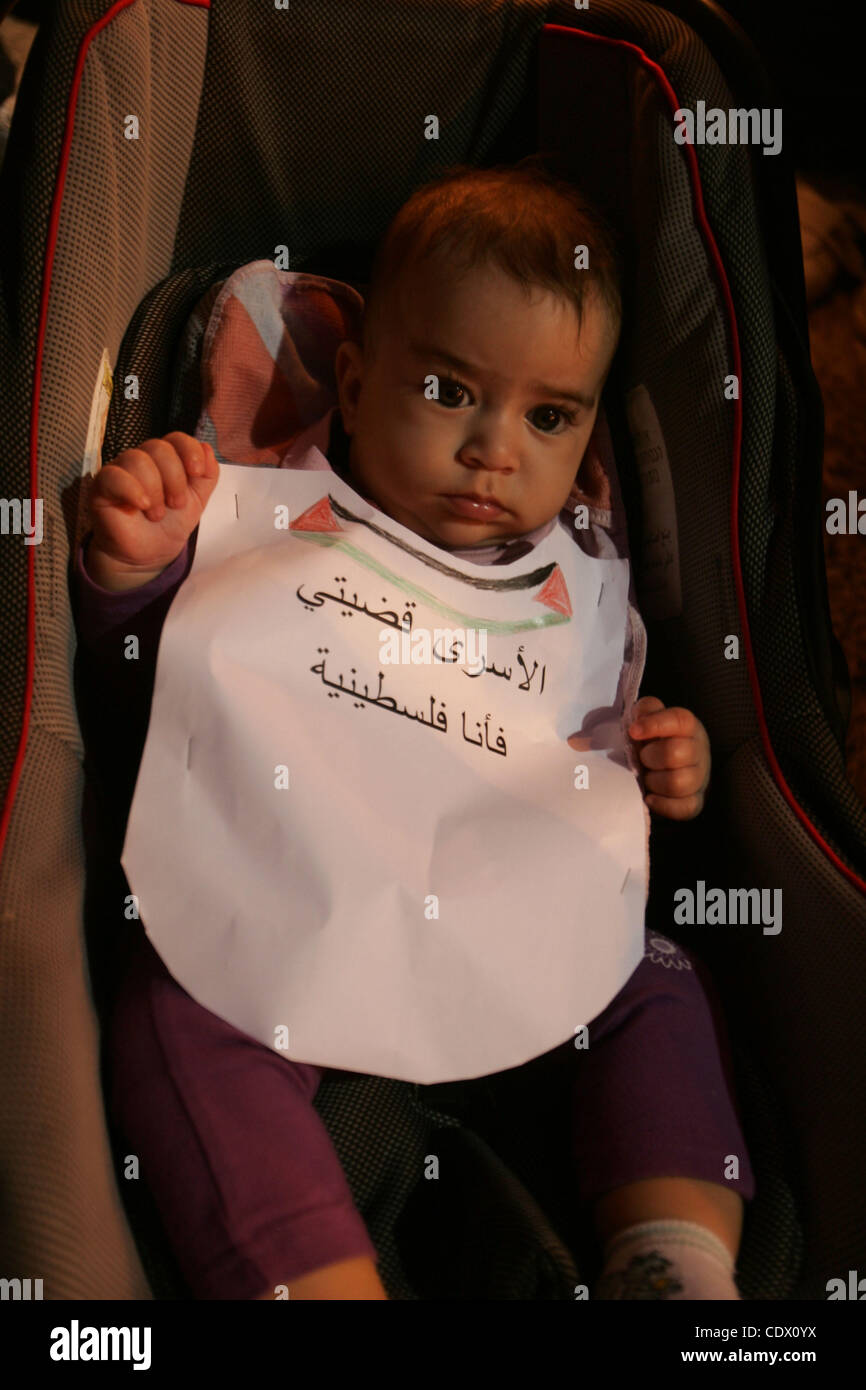 Oct. 11, 2011 - East Jerusalem, Gaza Strip - Palestinian baby during a ...