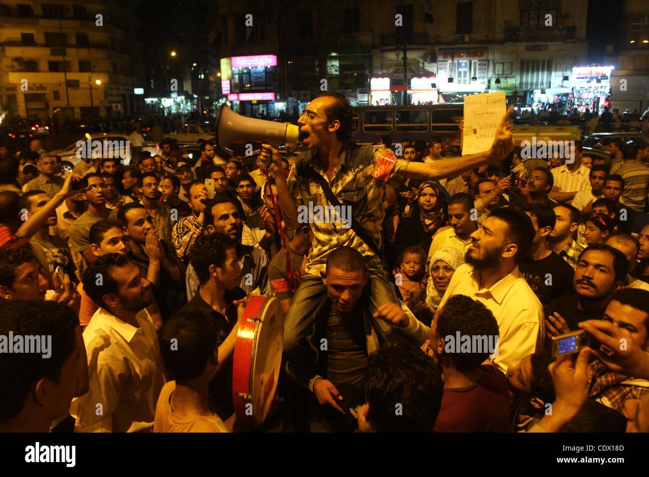 Oct. 15, 2011 - Cairo, Cairo, Egypt - Nearly 3,000 Egyptian mourners ...