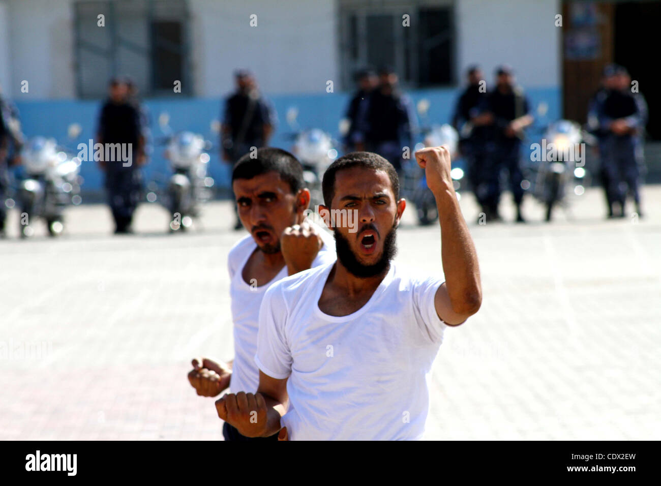 Oct. 27, 2011 - Gaza City, Gaza Strip, Palestinian Territory - Hamas ...