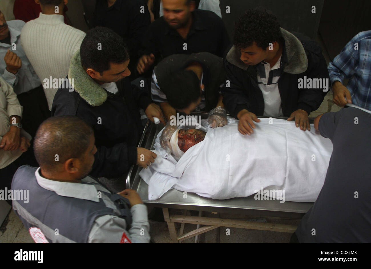 Oct. 29, 2011 - Rafah, Gaza Strip, Palestinian Territory - Palestinians ...