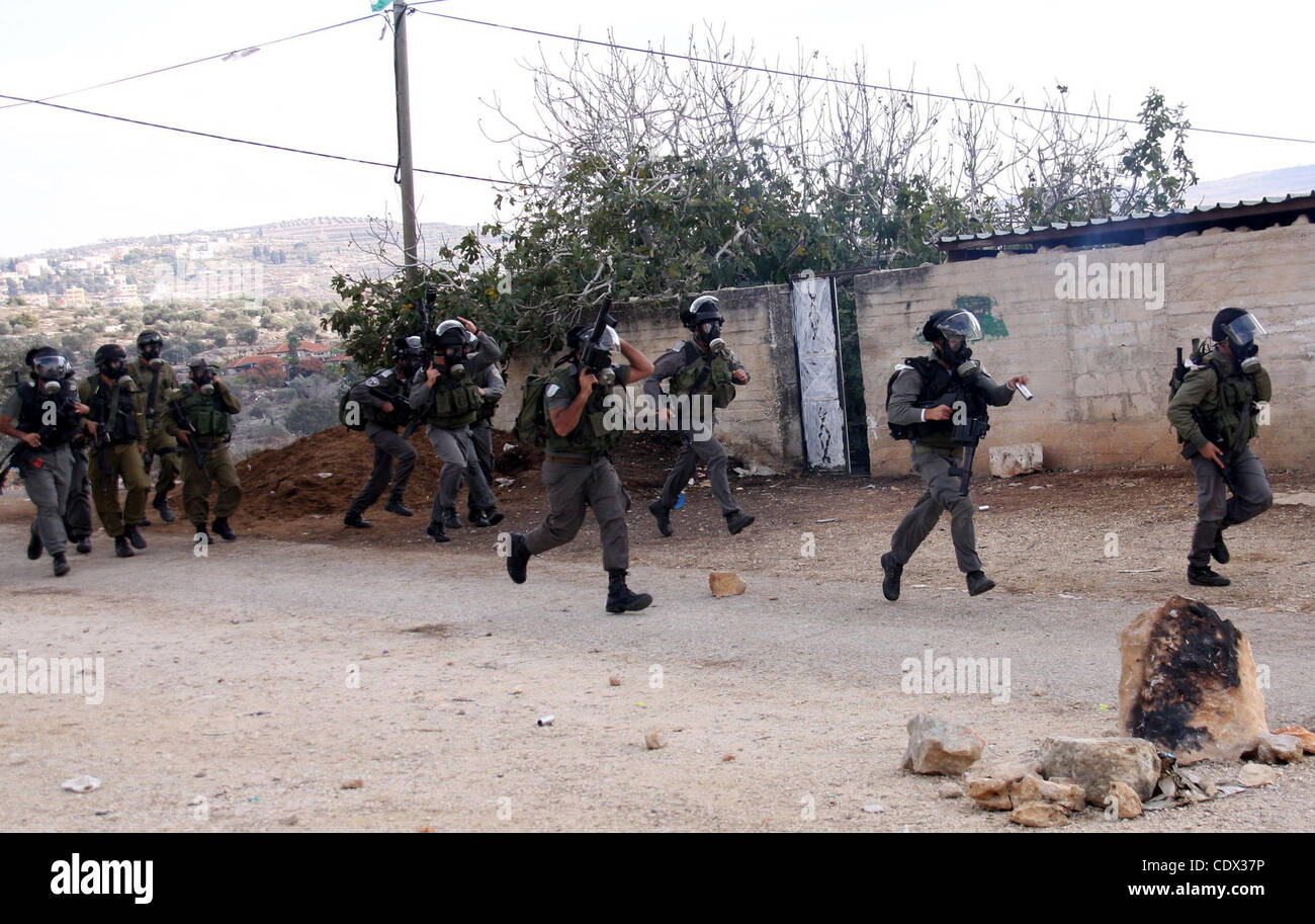 Nov. 4, 2011 - Nablus, West Bank, Palestinian Territories - Israeli ...