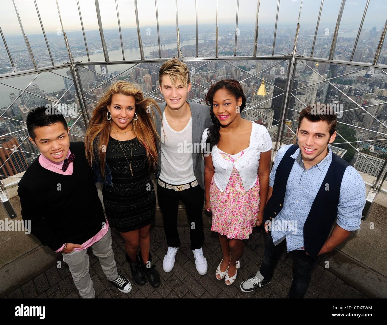 Aug. 18, 2011 - Manhattan, New York, U.S. - Pop singing group Savvy ...