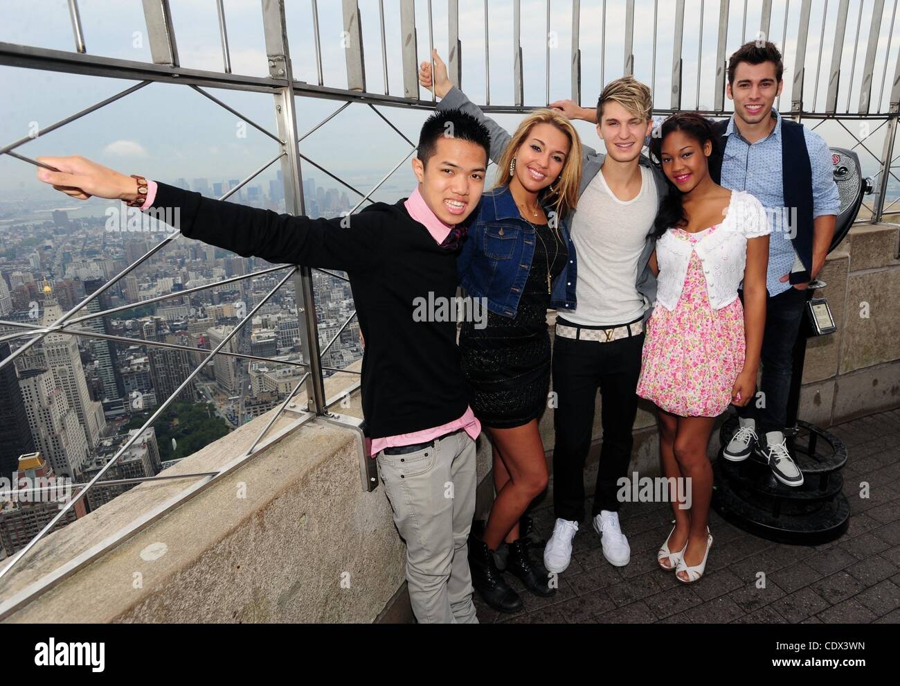 Aug. 18, 2011 - Manhattan, New York, U.S. - Pop singing group Savvy ...