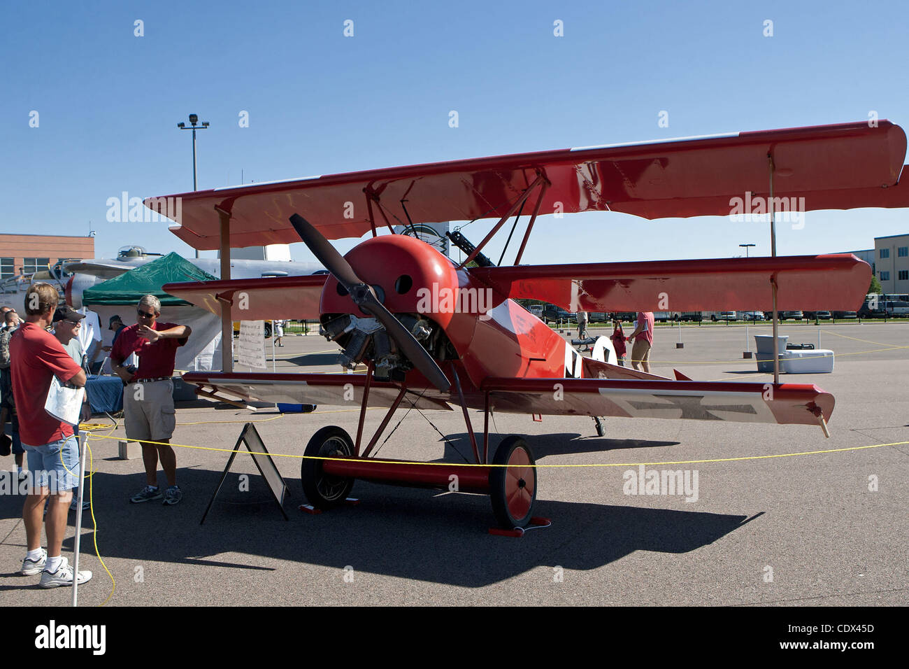 Aug. 27, 2011 - Denver, Colorado, U.S. - A replica of the Red Baron ...