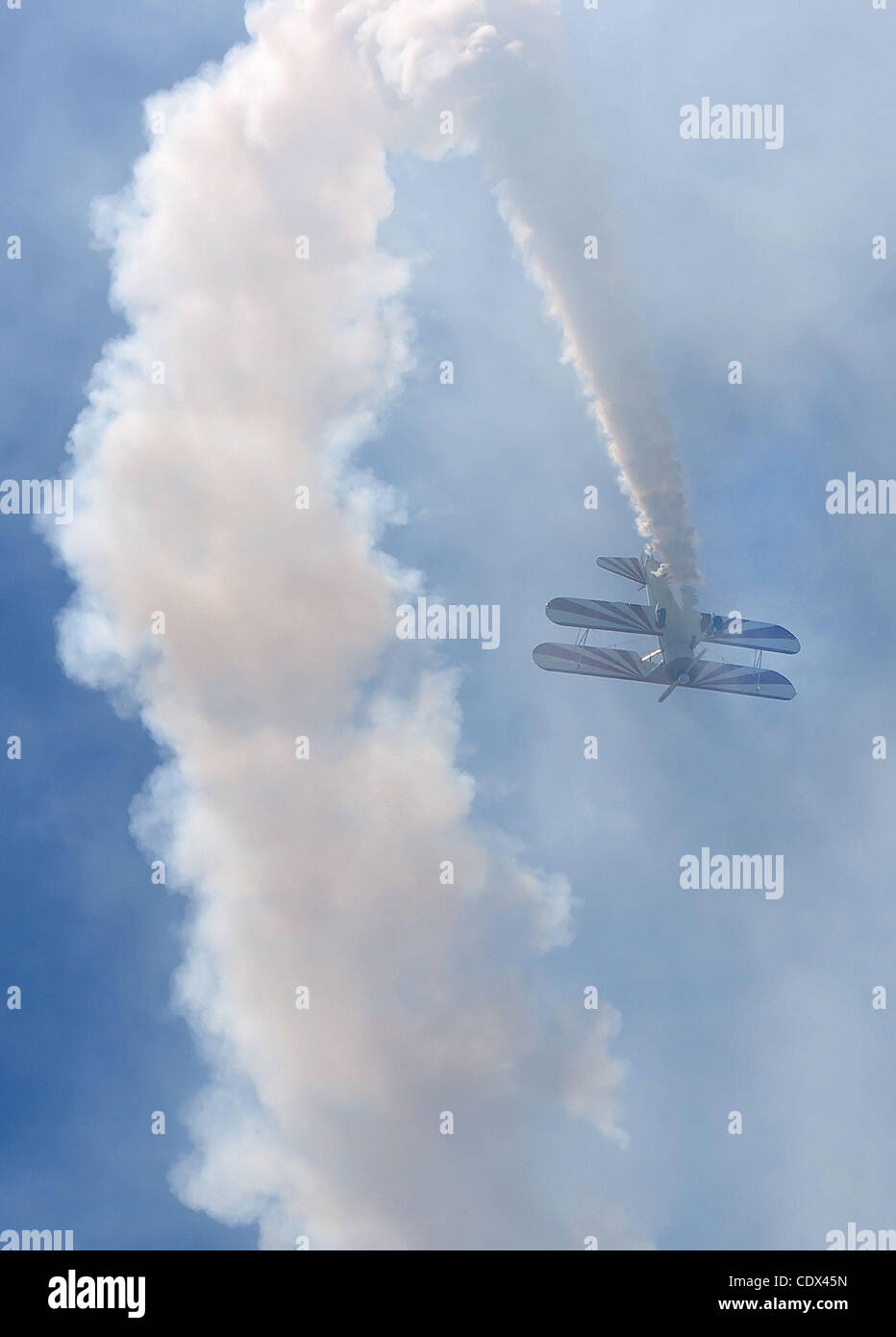 Aug. 27, 2011 - Denver, Colorado, U.S. - Stunt pilot GARY ROWER and his ...