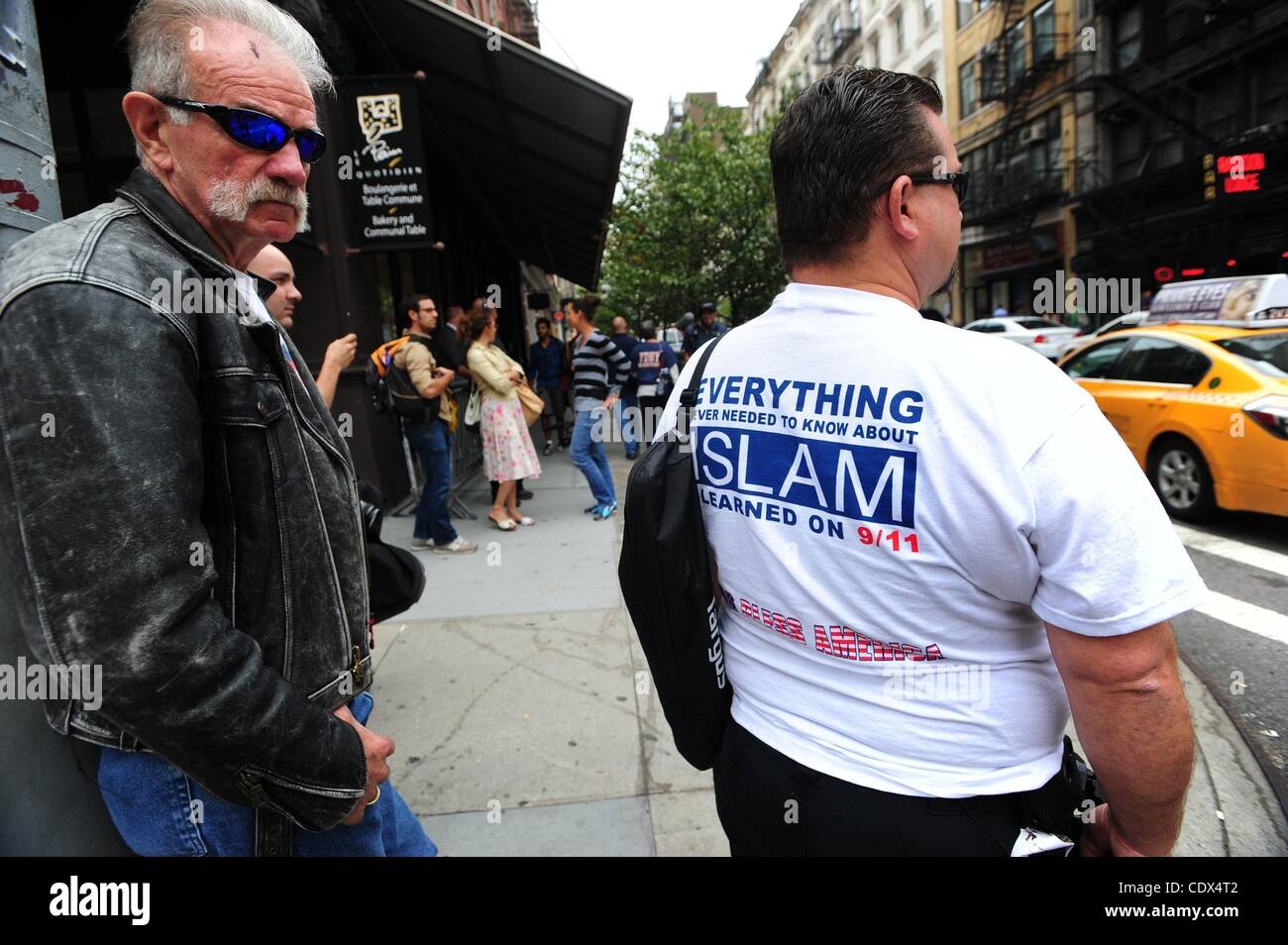 Sept. 11, 2011 - Manhattan, New York, U.S. - Florida pastor TERRY JONES ...