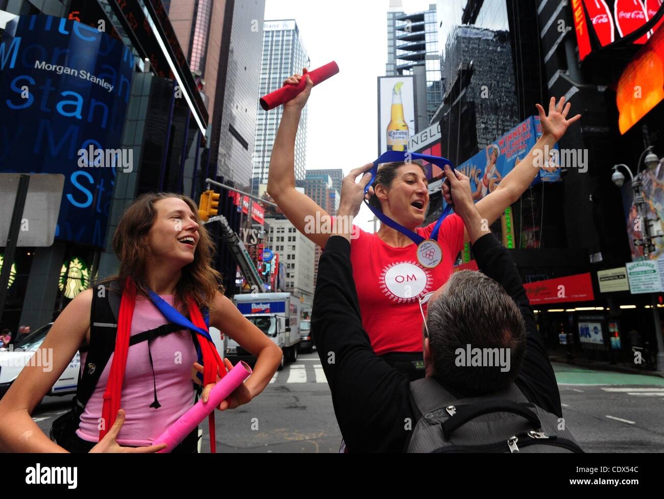 Sept. 29, 2011 - Manhattan, New York, U.S. - Second place finisher ...
