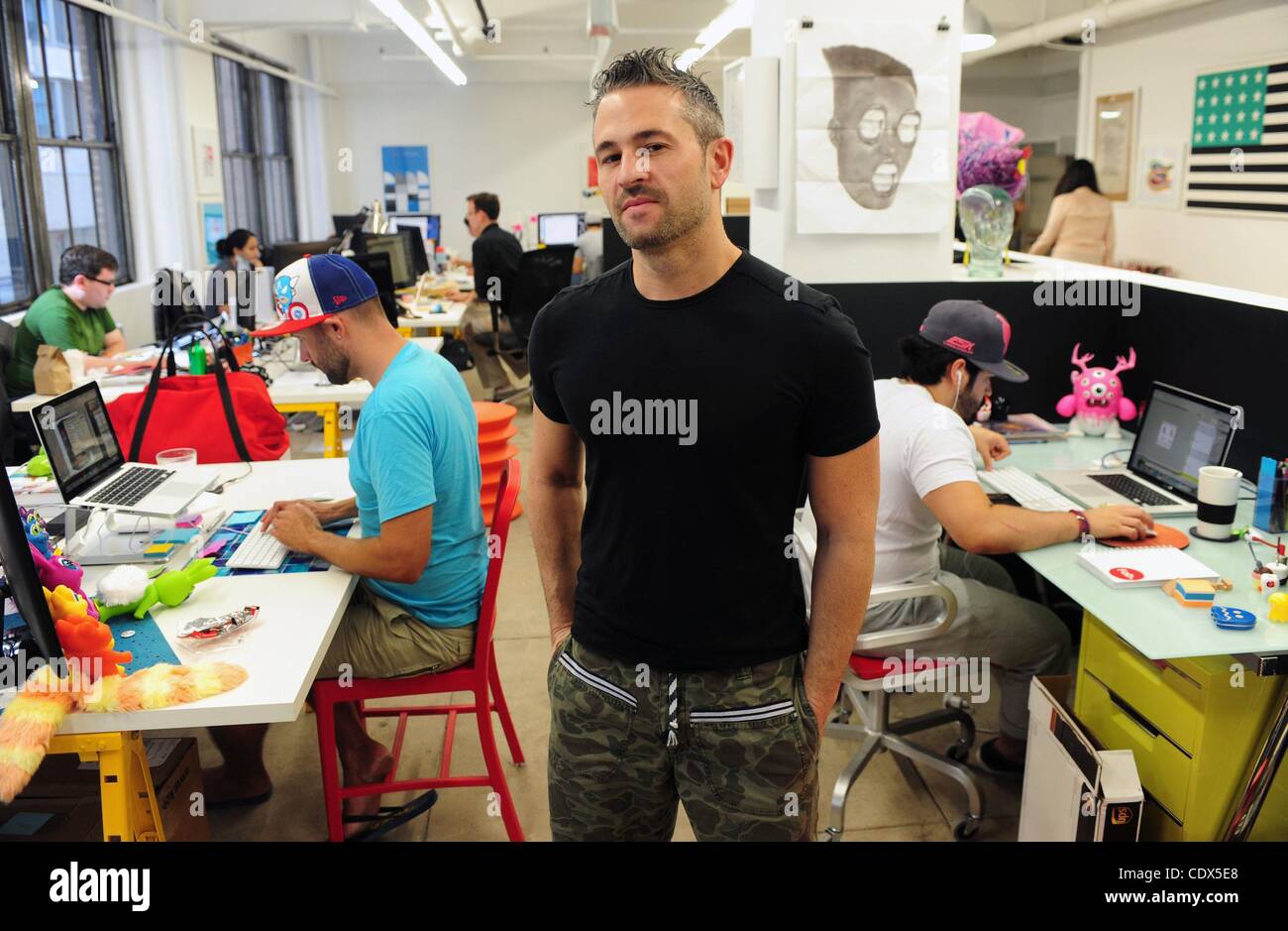 Oct. 10, 2011 - Manhattan, New York, U.S. - JASON GOLDBERG, founder of ...