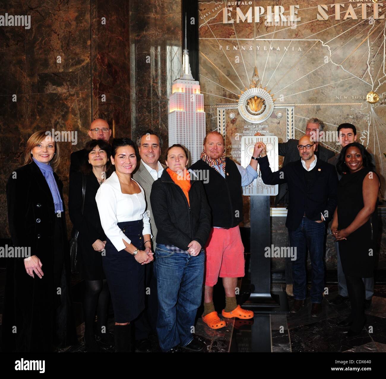 Nov. 1, 2011 - Manhattan, New York, U.S. - From left: TANYA WENMAN ...