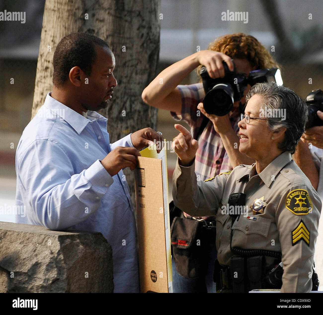 Sept 8,2011- Los Angeles, California, USA. Michael Jackson activist ...