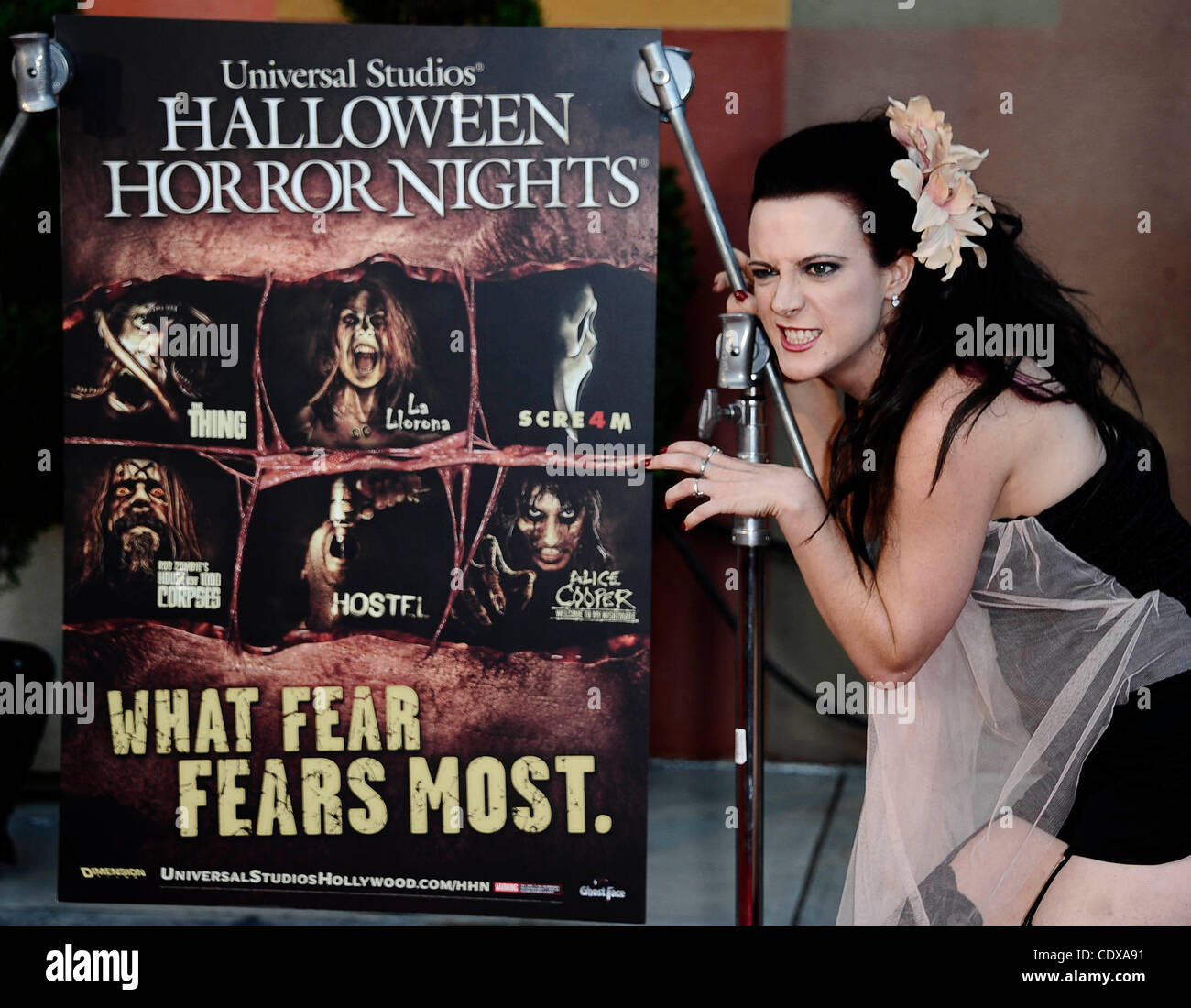 SEPT 23,2011 - Studio City, California, USA. Calico Cooper the daughter ...