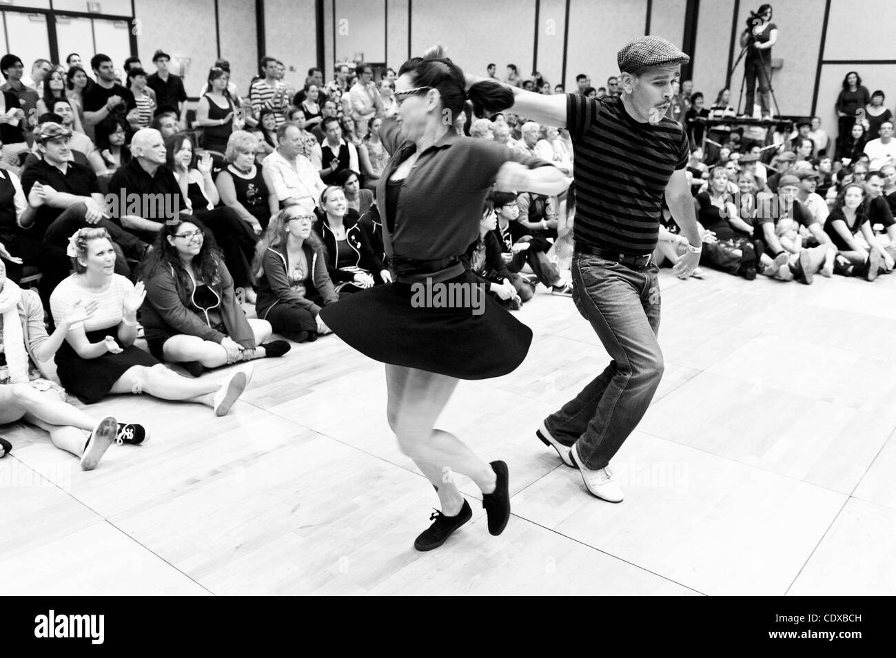 July 23, 2011 - Los Angeles, California, USA - Dancers compete at the ...