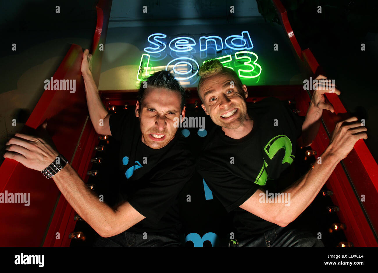 Chris Lyman and Corey Brundage, co-founders of SendLove. (Photo by ...