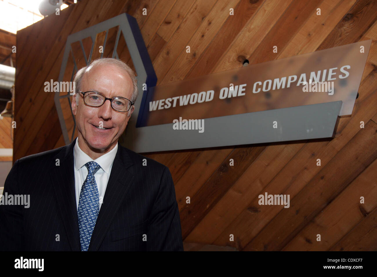 Rod Sherwood, CEO of radio programming company Westwood One. (Photo by ...