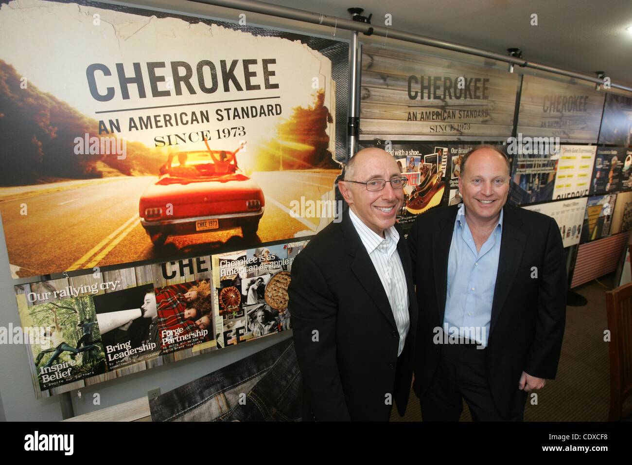 Sept. 13, 2011 - Los Angeles, California, U.S. - Henry Stupp (R), CEO ...