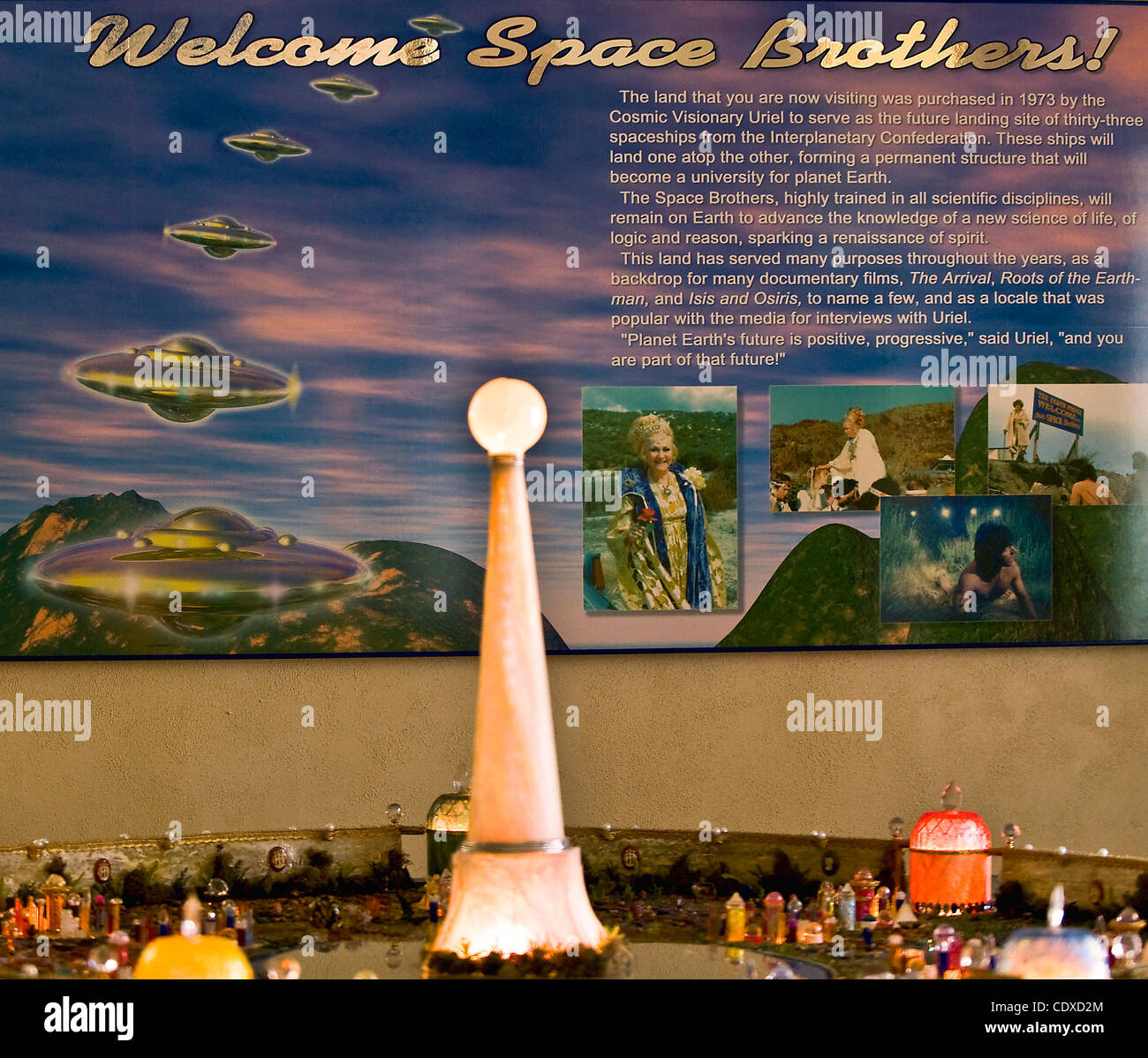 Oct. 15, 2011 - El Cajon, California, USA - 'Welcome Space Brothers ...