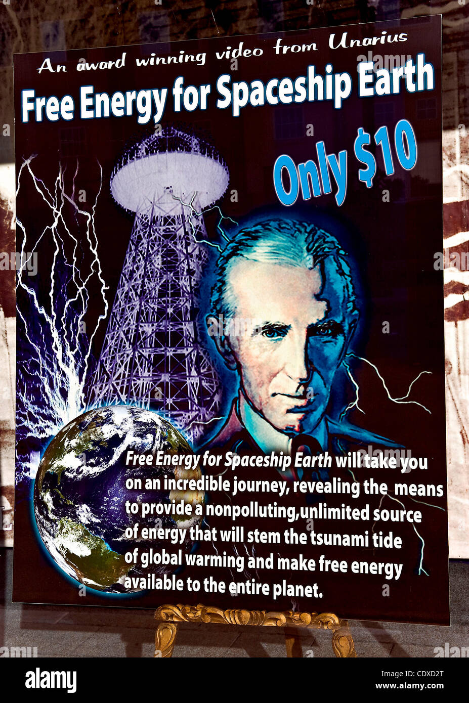 Oct. 15, 2011 - El Cajon, California, USA - Poster in the window of the ...