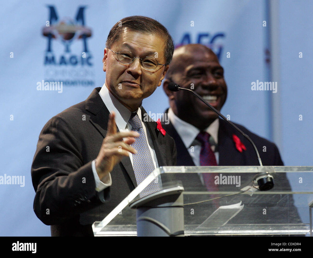 Magic Johnson Foundation High Resolution Stock Photography and Images ...