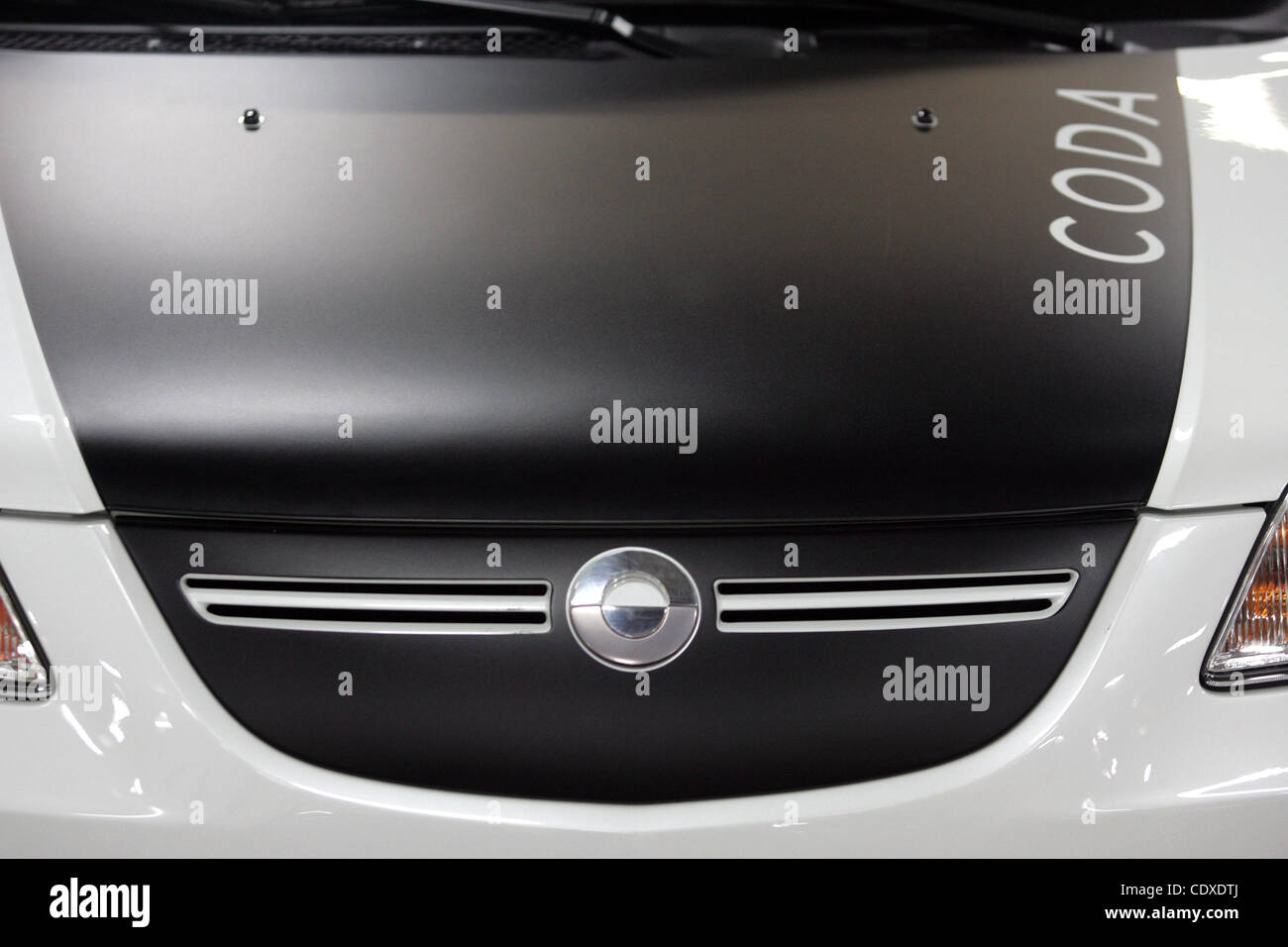 Nov. 10, 2011 - Los Angeles, California, U.S. - An electric vehicle is ...