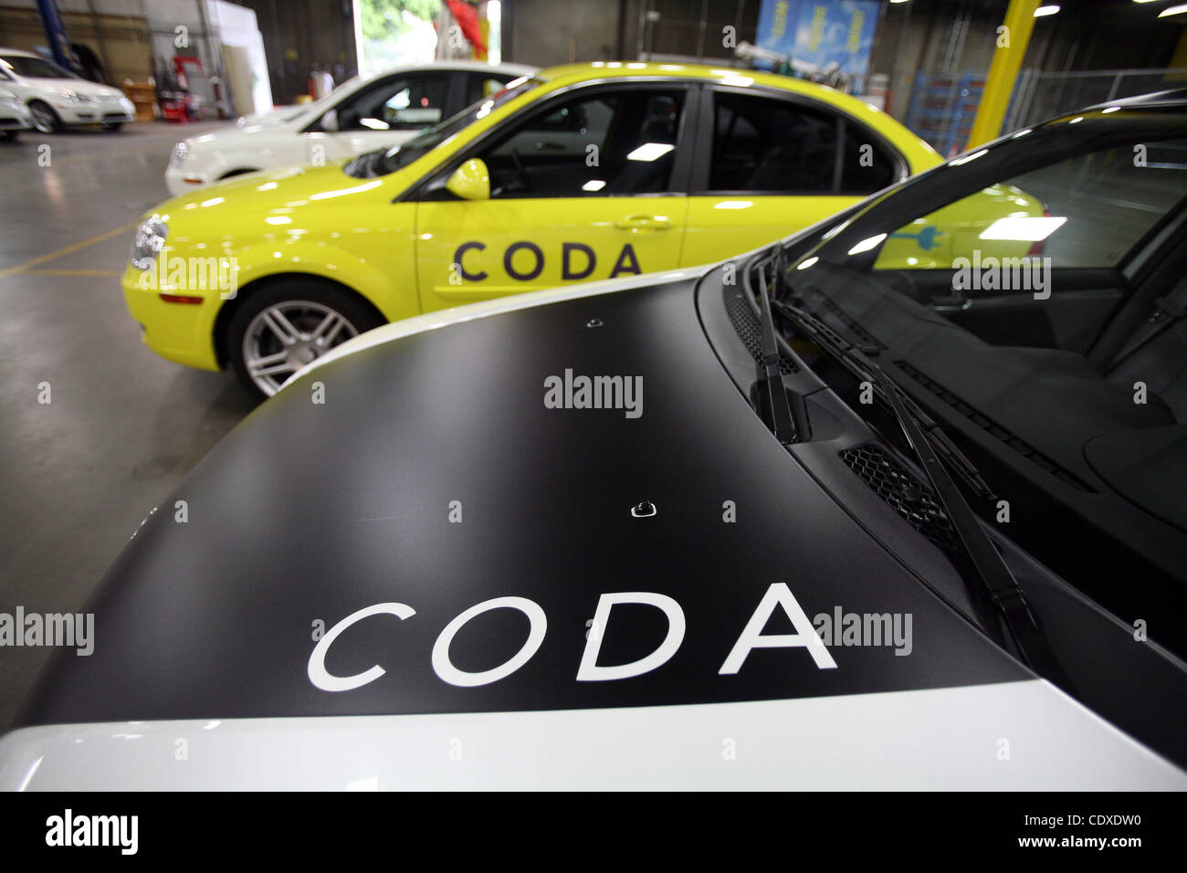 Nov. 10, 2011 - Los Angeles, California, U.S. - Electric vehicles are ...