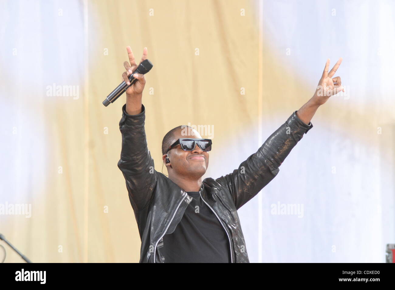 Aug. 19, 2011 - New York, New York, U.S. - Taio Cruz performs for Good ...
