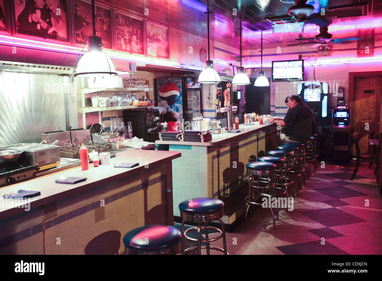 The South Street Diner, formerly the Blue Diner, in Boston ...