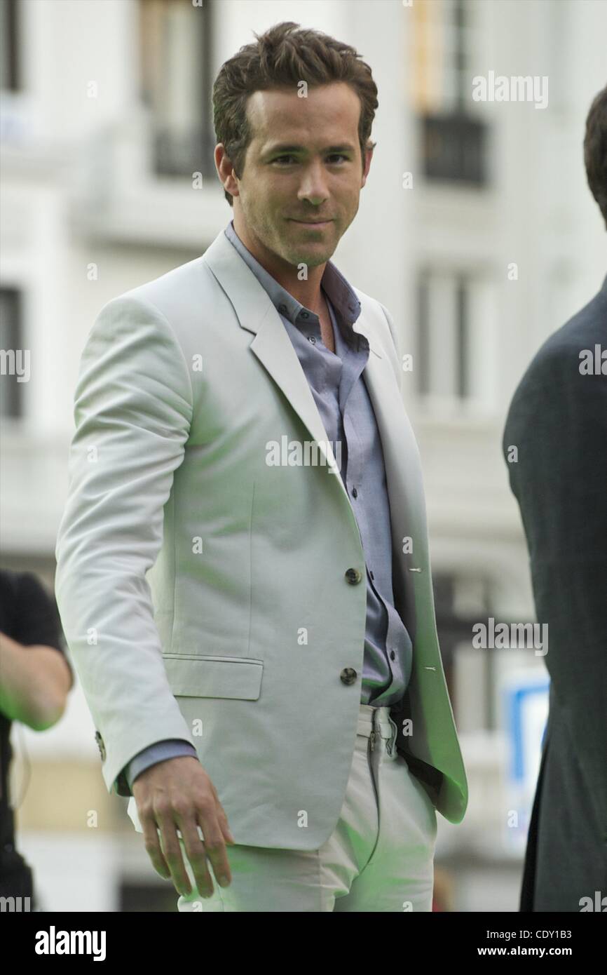 July 21, 2011 - Madrid, Spain - US Actor Ryan Reynolds attends the ...