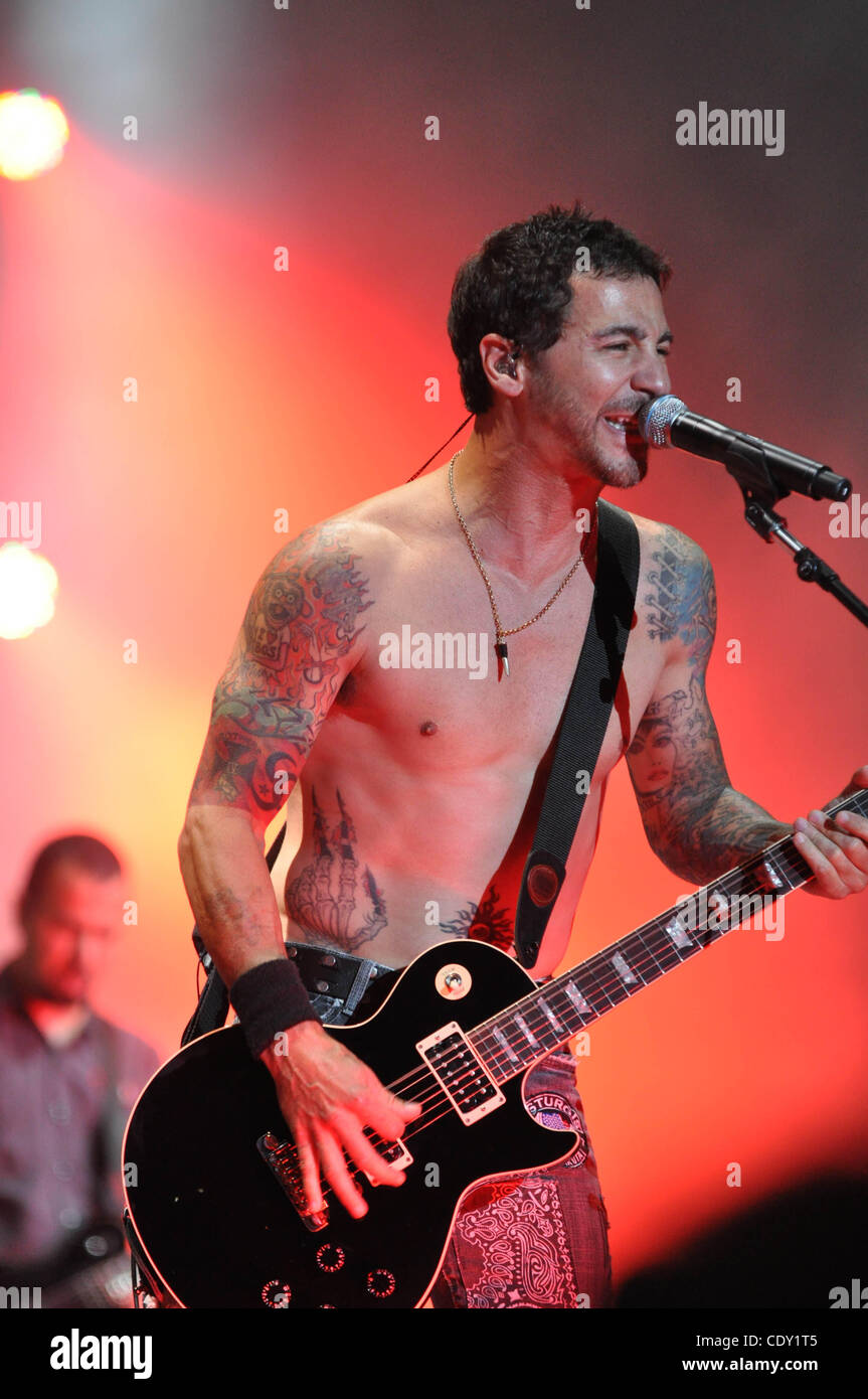 AUg 3, 2011 - Raleigh, North Carolina - USA Singer SULLY ERNA of the ...