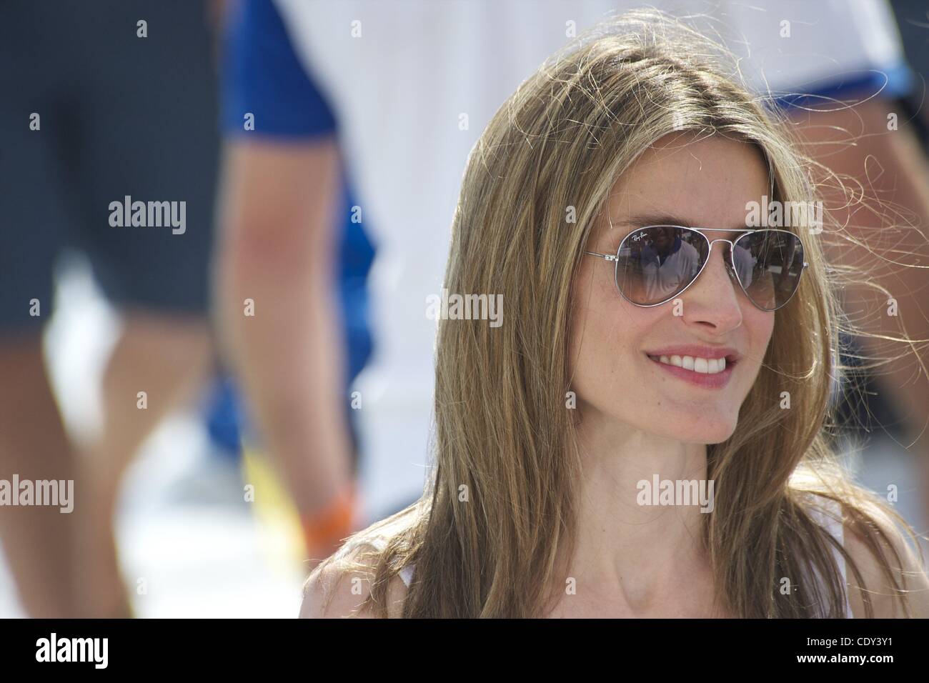 Aug. 6, 2011 - Palma de Majorca, Spain - Prince Felipe and Princess ...
