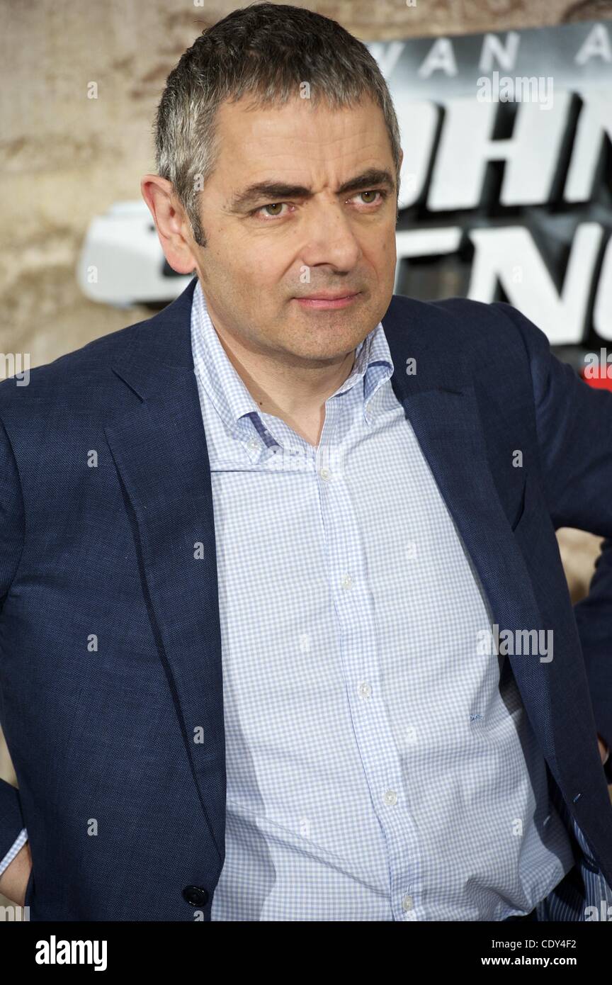 Sept. 26, 2011 - Madrid, Spain - Rowan Atkinson attends 'Johnny English ...