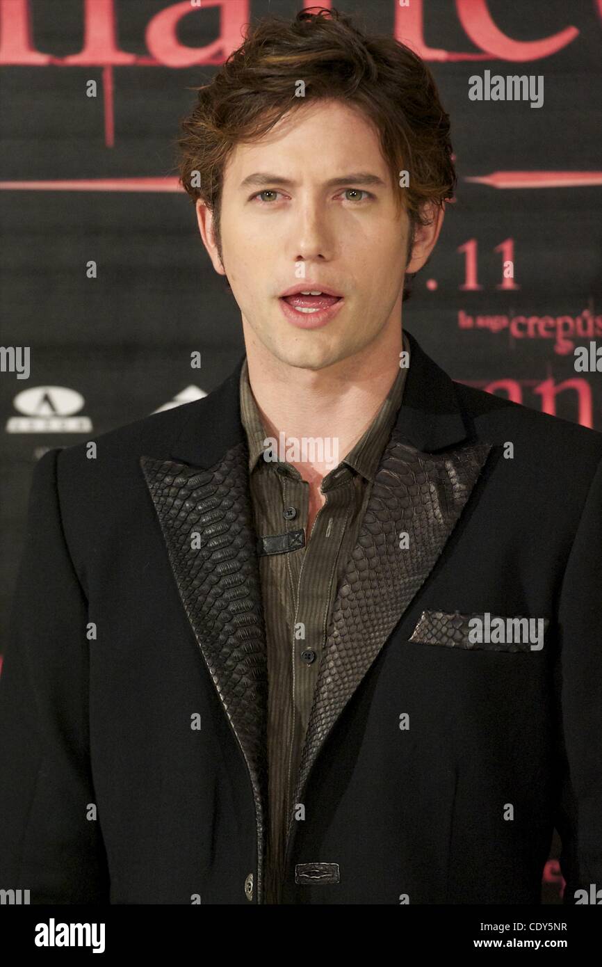 Oct. 28, 2011 - Madrid, Spain - Actor Jackson Rathbone attends the ...