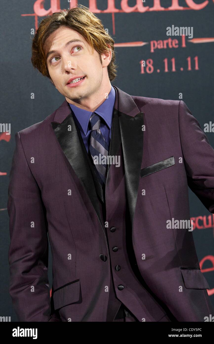 Oct. 28, 2011 - Madrid, Spain - Actor Jackson Rathbone attends The ...
