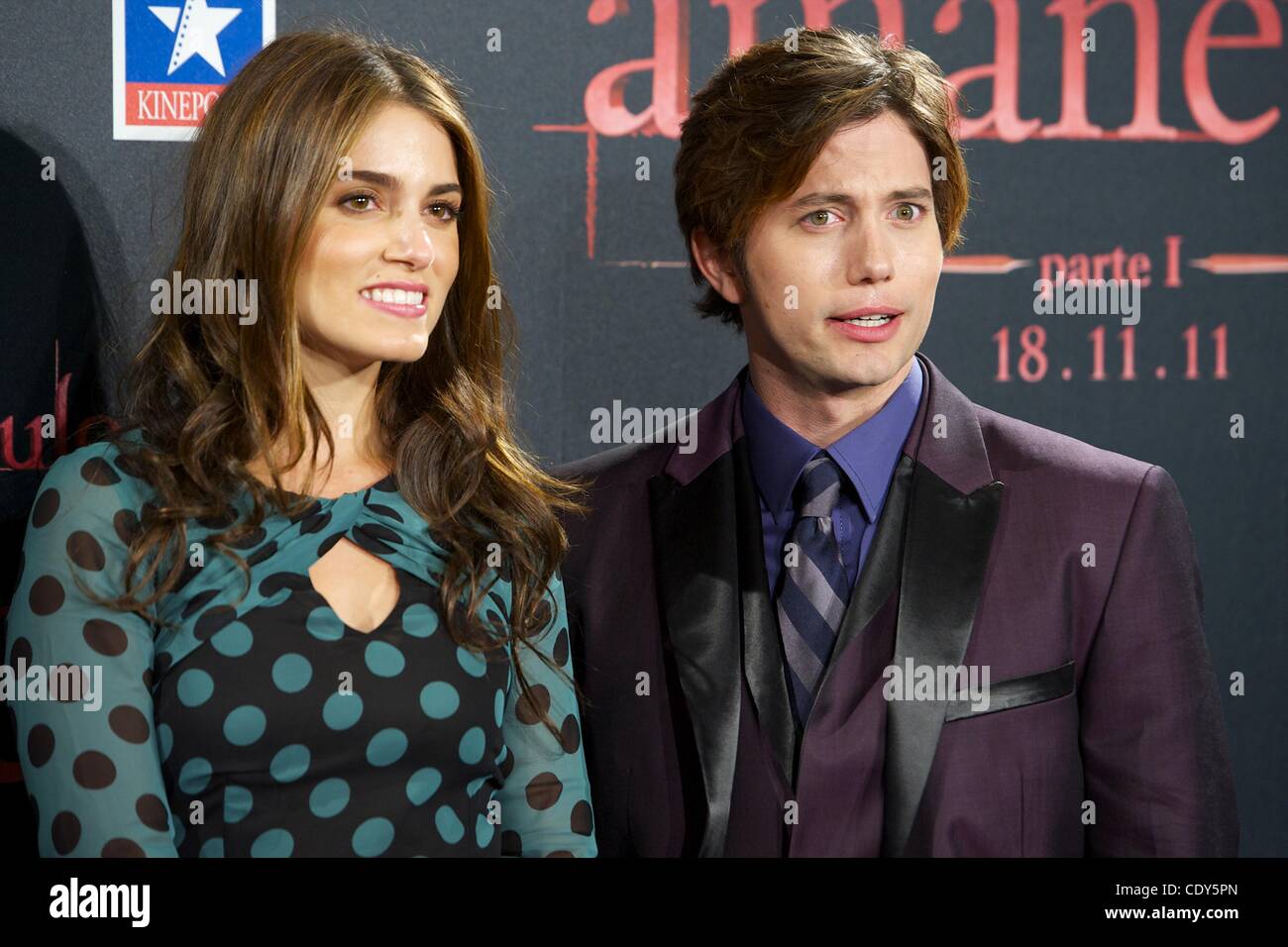 Oct. 28, 2011 - Madrid, Spain - Actress Nikki Reed and actor Jackson ...
