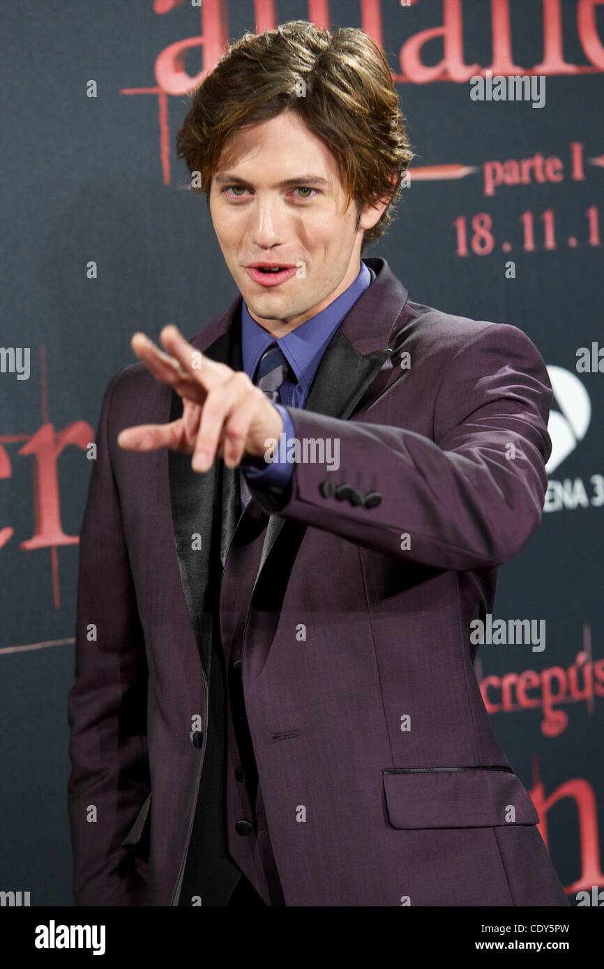 Oct. 28, 2011 - Madrid, Spain - Actor Jackson Rathbone attends The ...