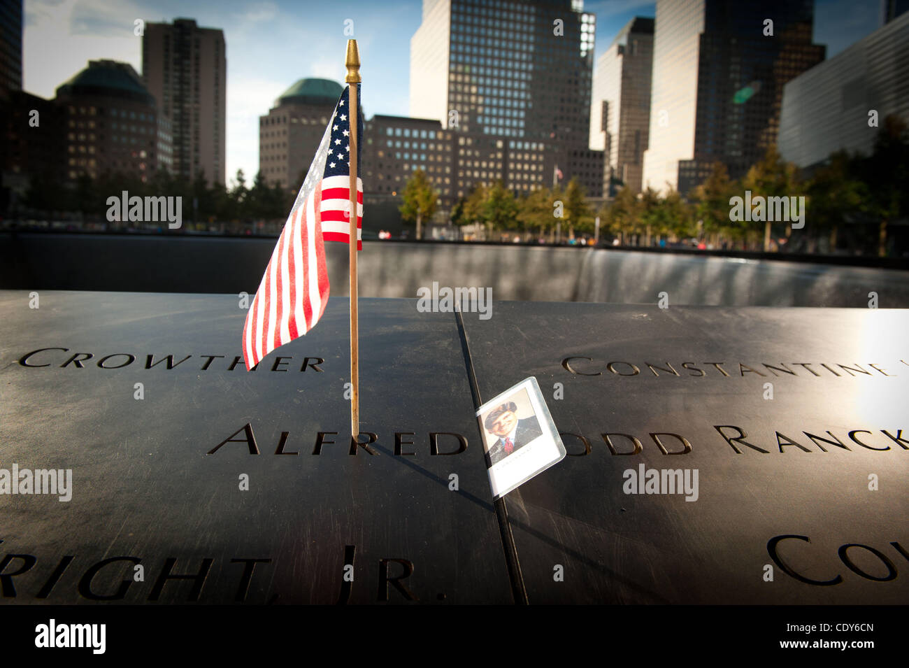 Sep. 11, 2011 - New York, New York, U.S. - Portrait of a loved one on ...