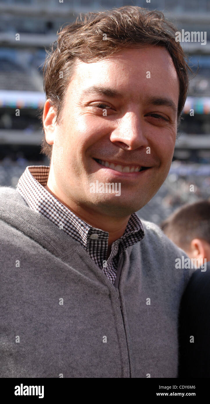 Oct 23,2011-New York, New York,USA JIMMY FALLON at the NY Jets vs San ...