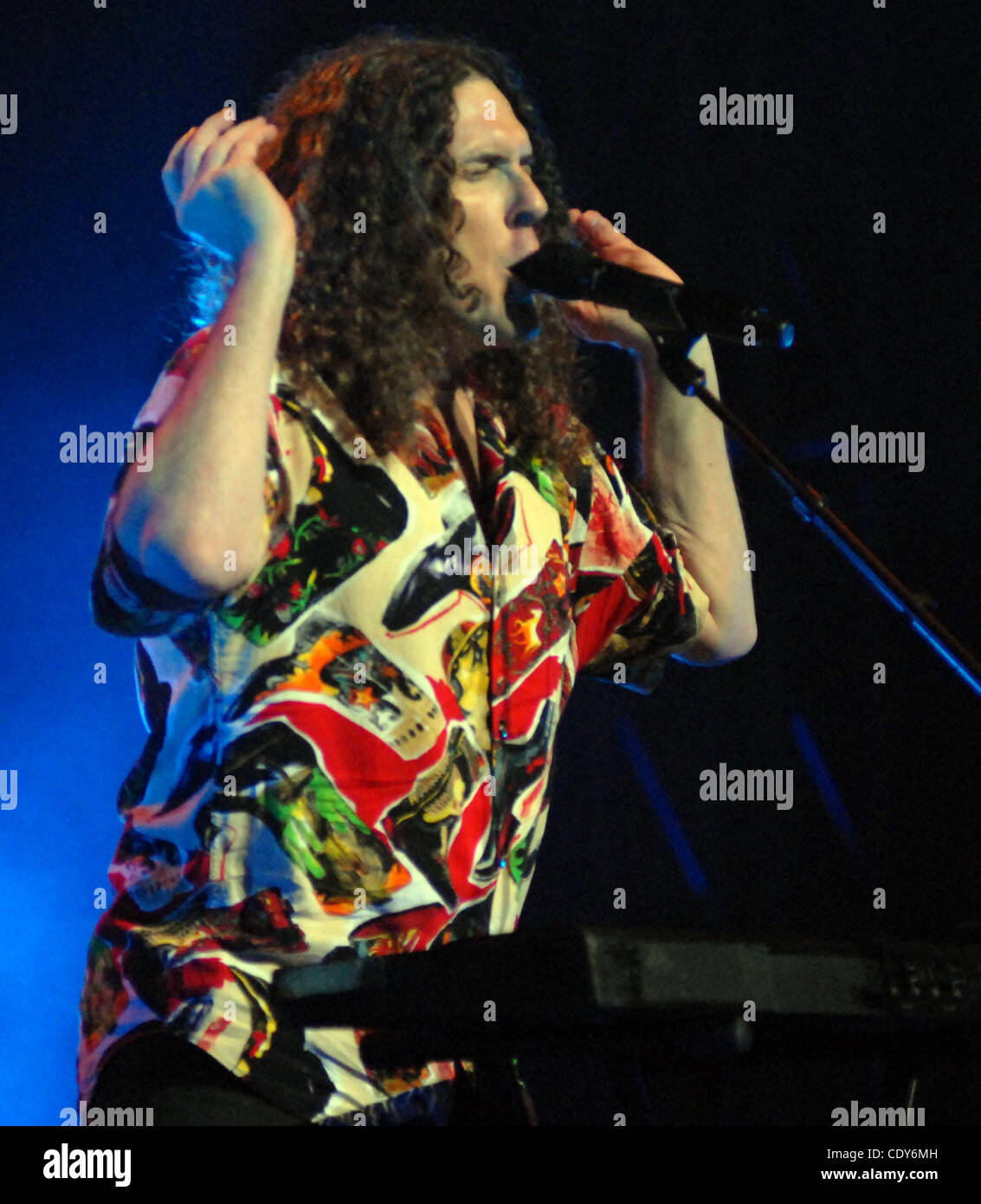 Oct 23,2011-New York, New York,USA WEIRD AL YANKOVIC performing live in ...