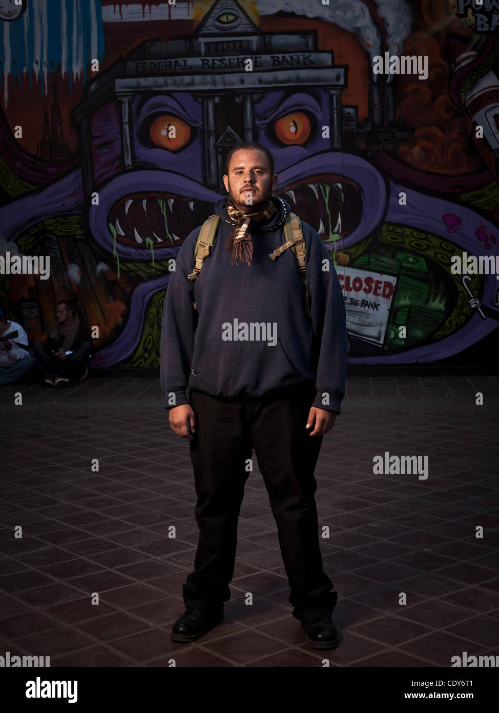 Benji at Occupy Los Angeles Stock Photo - Alamy