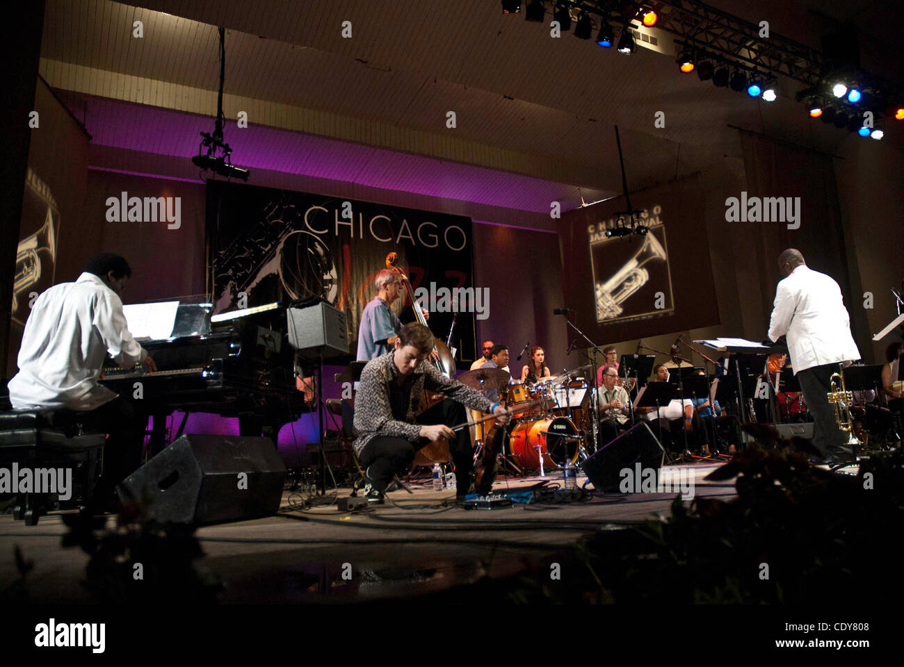 Chicago jazz philharmonic hi-res stock photography and images - Alamy