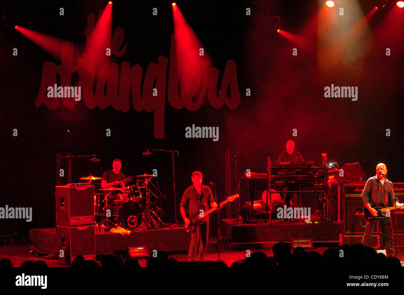 "THE STRANGLERS" performing live at the Palais des festivals in Cannes ...
